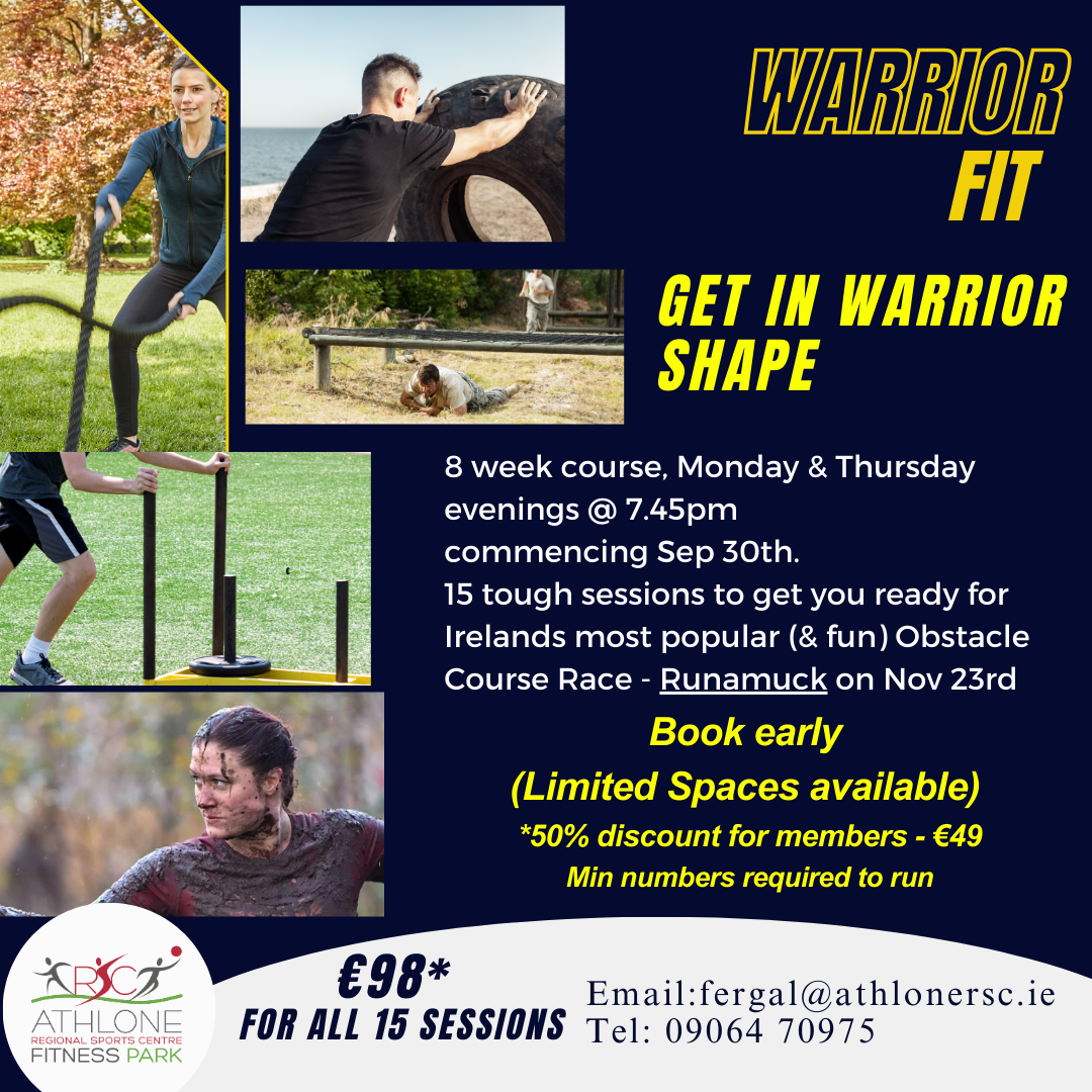 Warrior Fit - Athlone Sports Centre